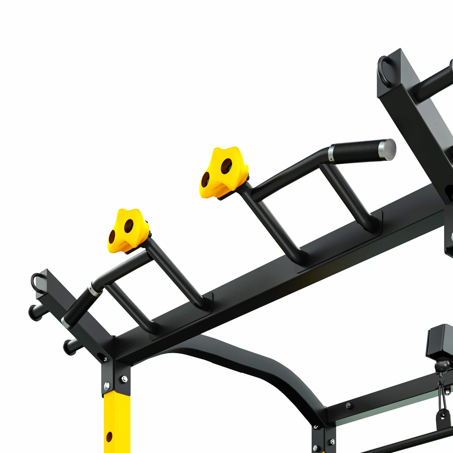 ToughFit PR-410 Max Power Rack with Lat Pulldown Pulley System